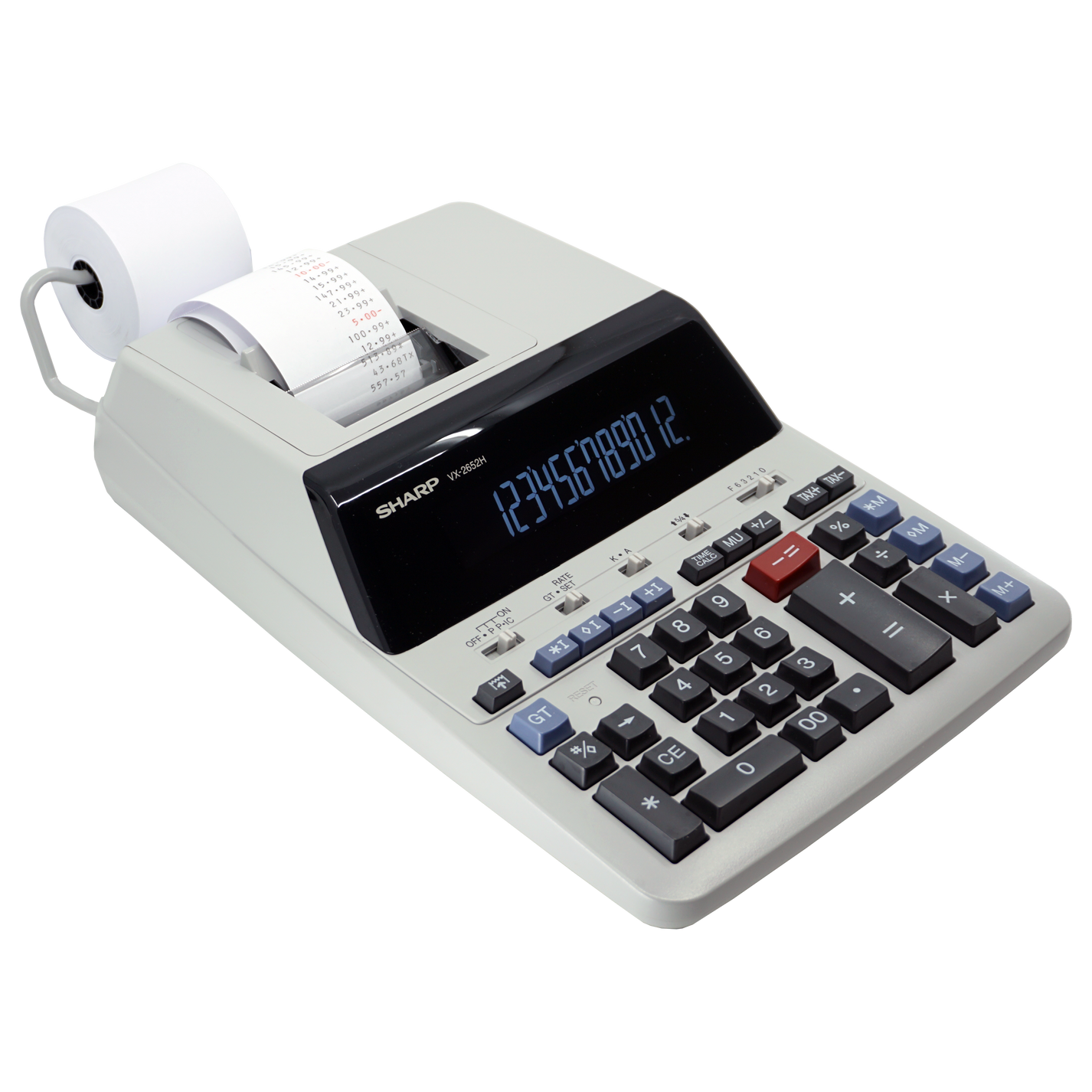 12-Digit Heavy Duty Commercial Printing Calculator (VX-2652H ...