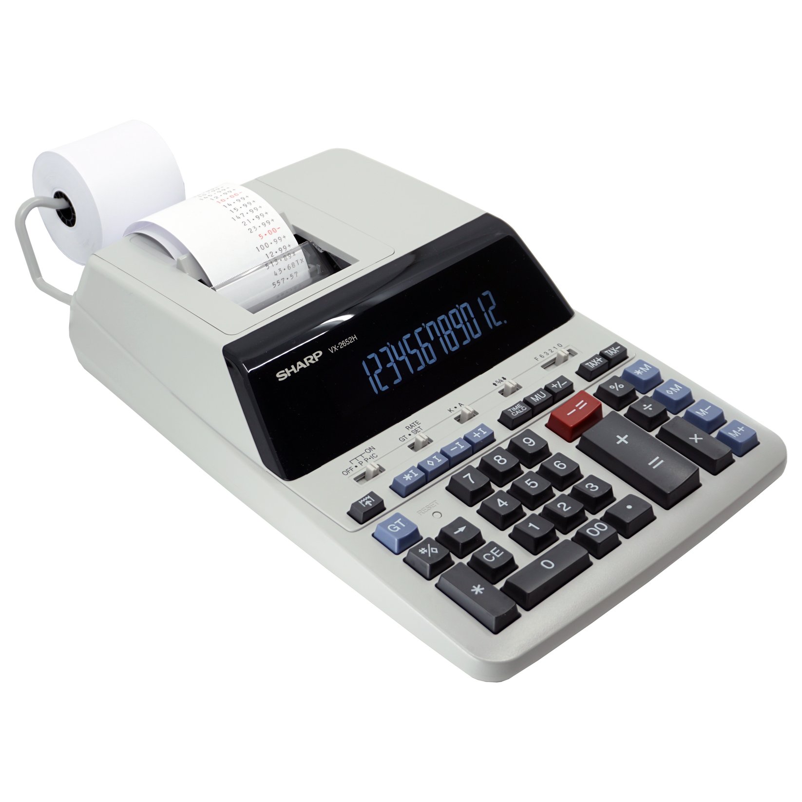 12-Digit Heavy Duty Commercial Printing Calculator (VX-2652H ...