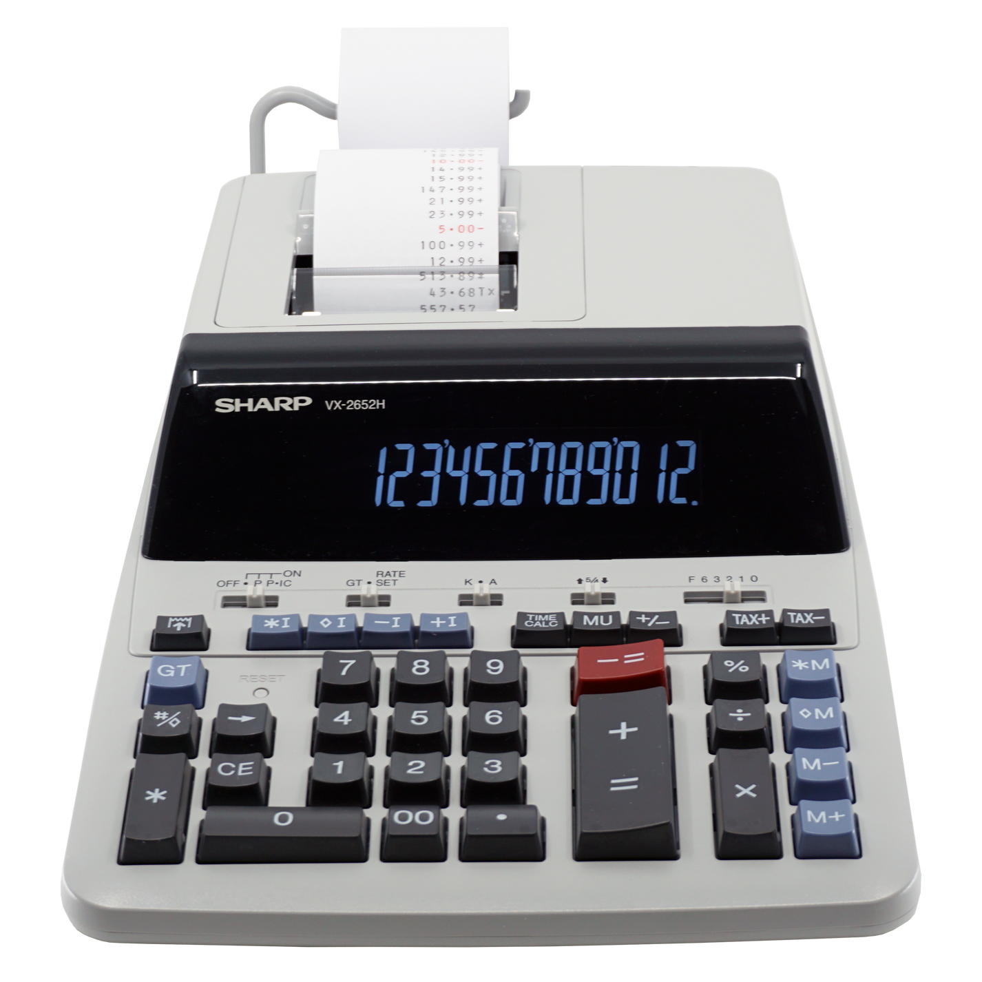 12-Digit Heavy Duty Commercial Printing Calculator (VX-2652H) – sharpcalculators