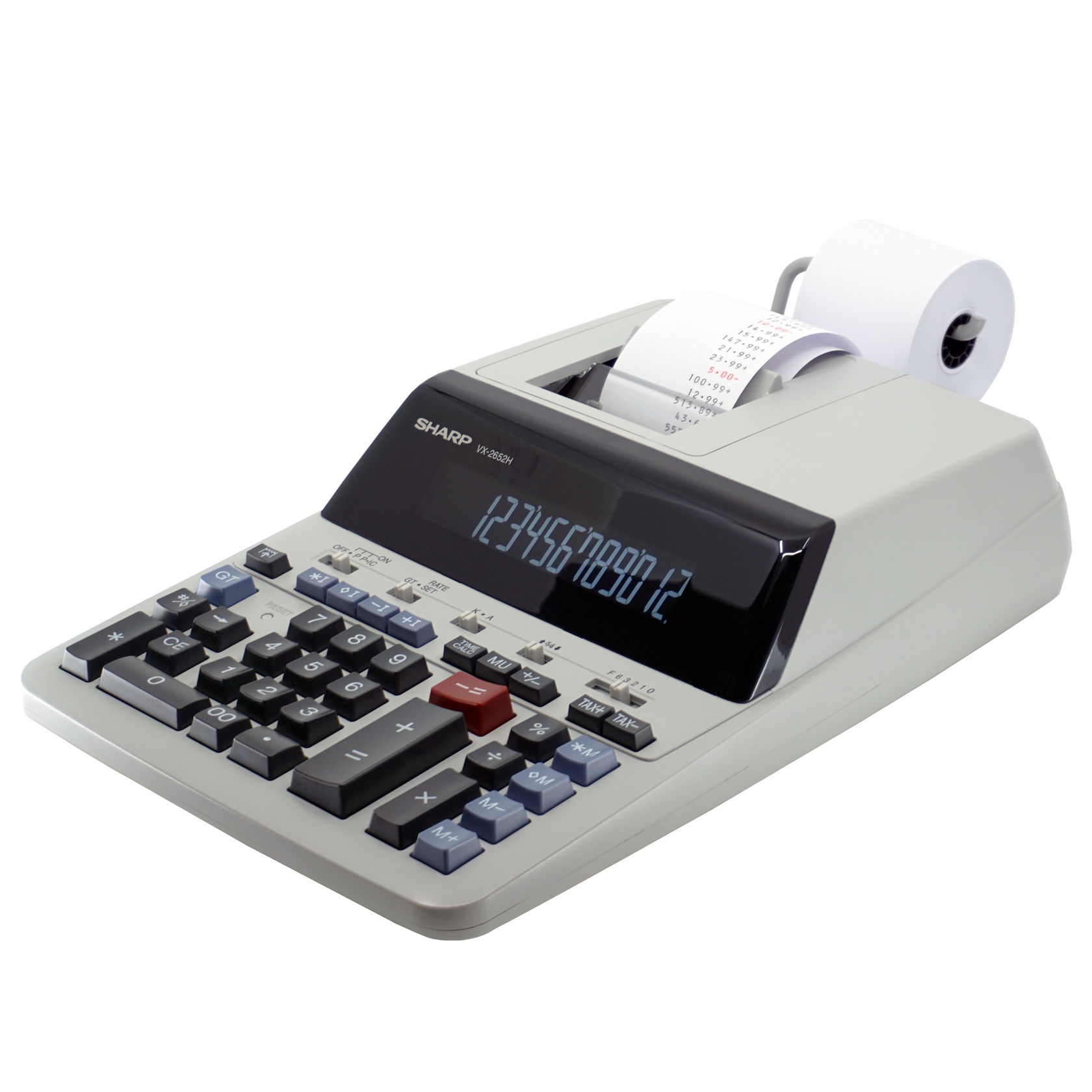 12-Digit Heavy Duty Commercial Printing Calculator (VX-2652H ...
