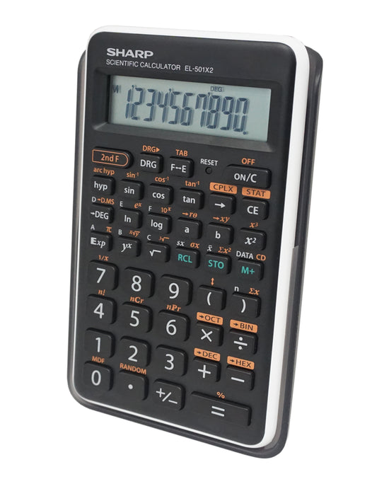 Scientific Calculator (EL-501X2BWH) – sharpcalculators