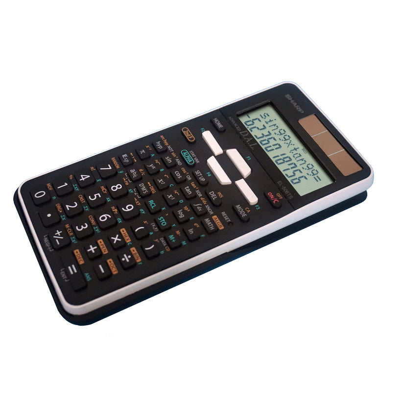 Advanced Scientific Calculator with 2 Line Display (EL-506TSBBW ...