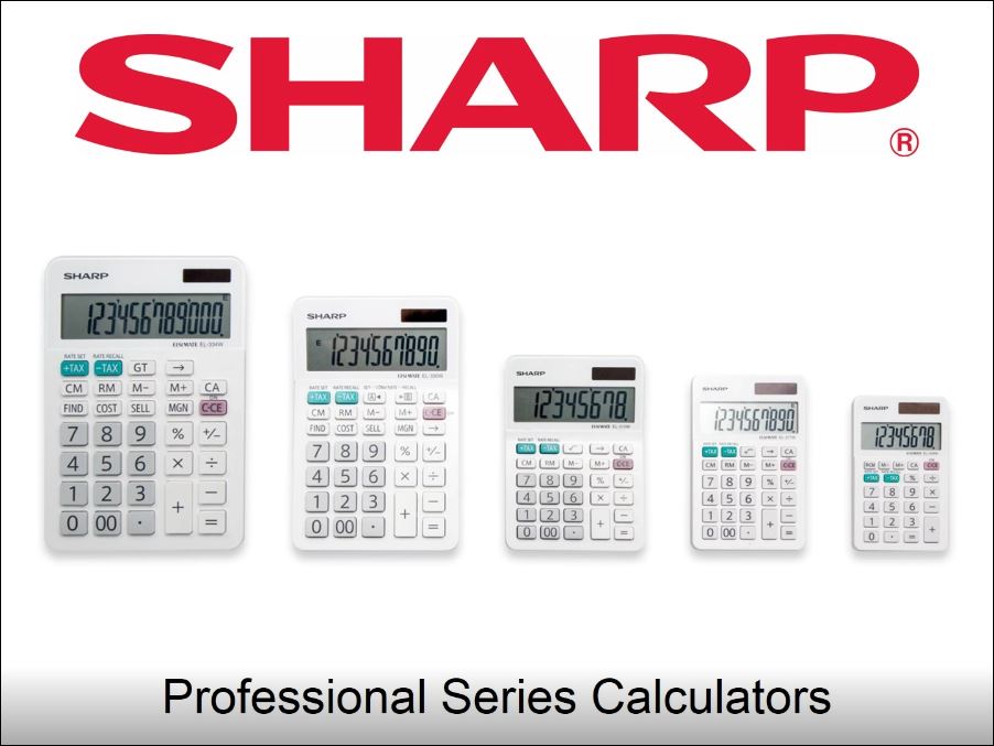 12 Digit Professional Large Desktop Calculator with Kick Stand Display ...